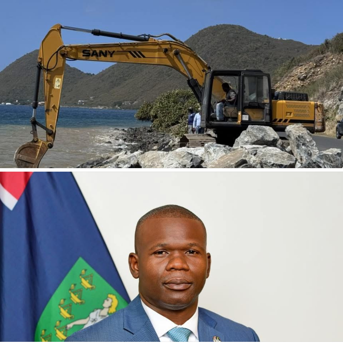 Work Begins on the Sir Francis Drakes Highway from Fort Recovery to Cox ...